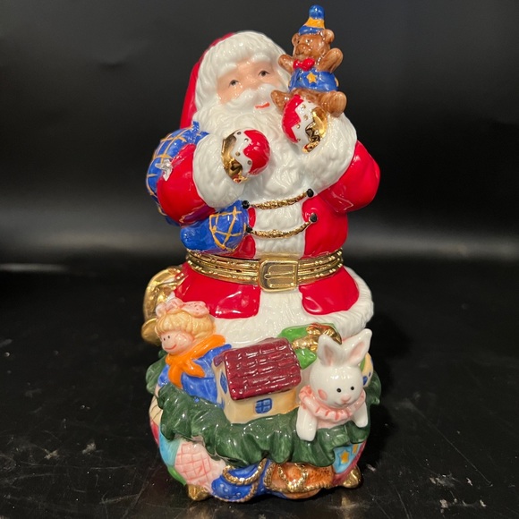 Traditions | Holiday | Traditions Porcelain Decorative Hinged Trinket ...
